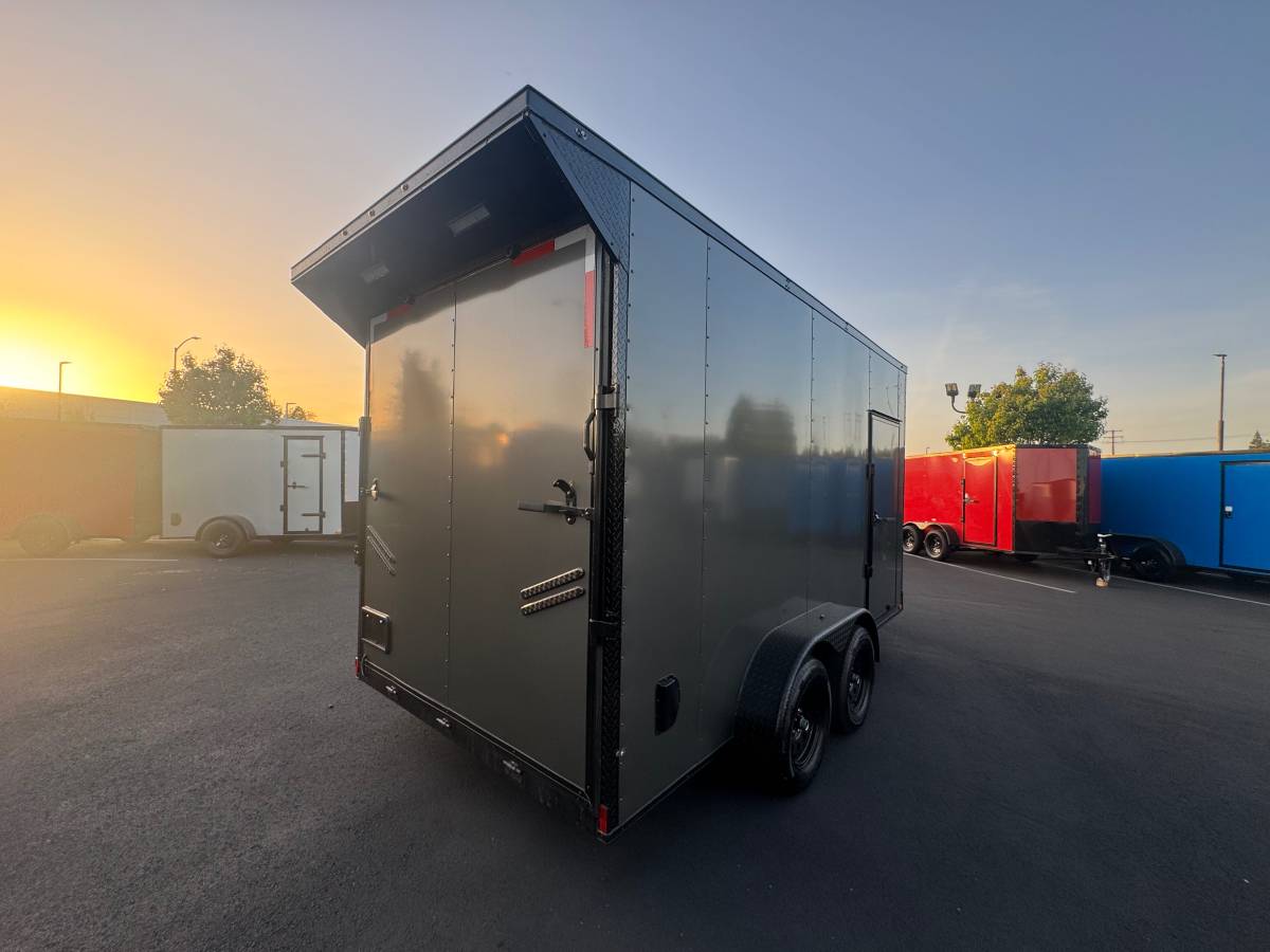 2025 Maximum 7x14TA Enclosed Cargo Trailer 7.6Ft interior - Pacific Cargo