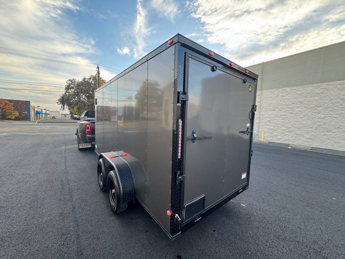 2024 J&C Cargo 6x14 TA Enclosed Cargo Trailer - Pacific Cargo
