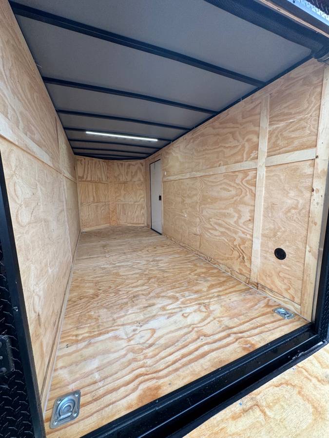 2024 J&C Cargo 6x14 TA Enclosed Cargo Trailer - Pacific Cargo