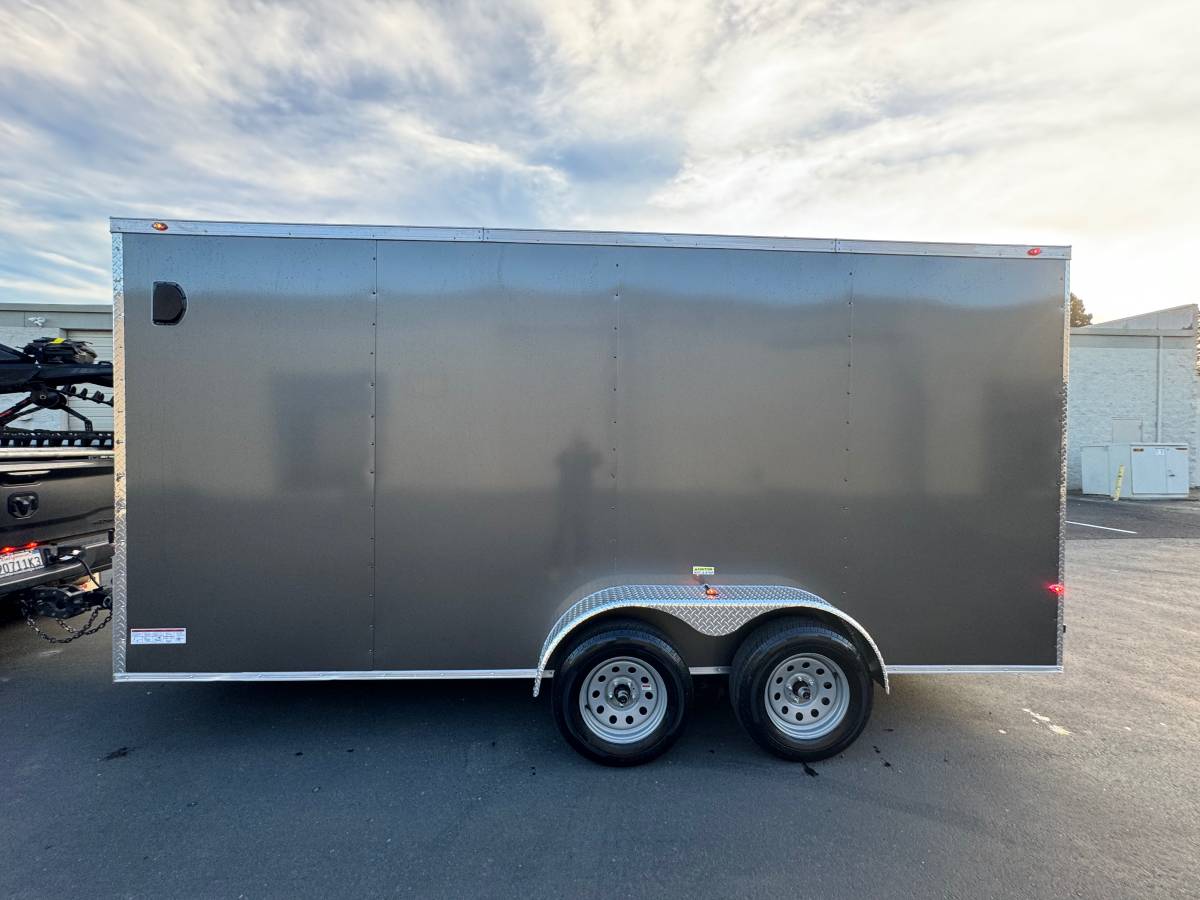 2024 Enclosed Cargo Trailer 7x16TA 7ft Interior - Pacific Cargo