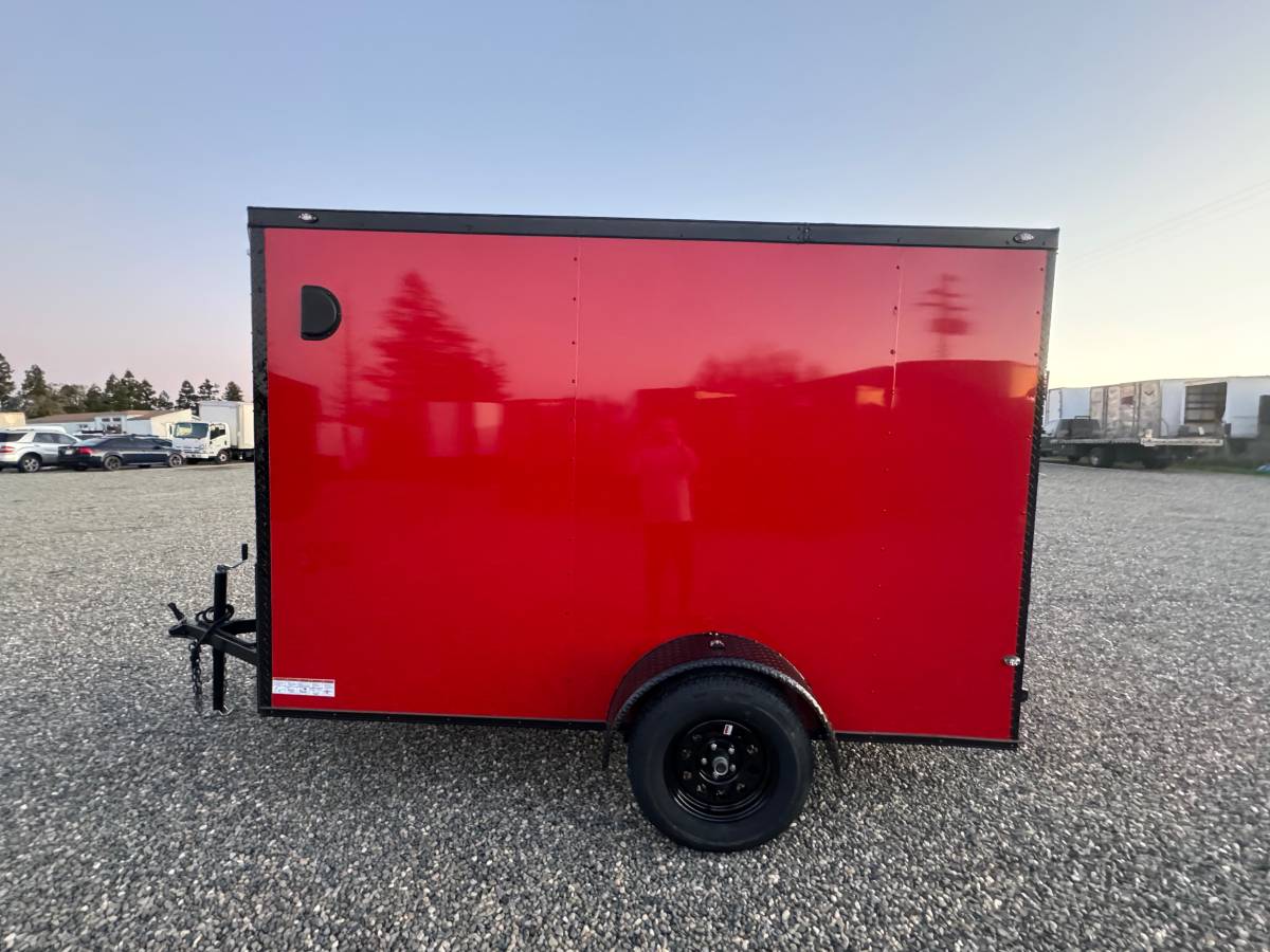 2024 J&C 5x10SA 6.3ft interior Enclosed Cargo Trailer - Pacific Cargo
