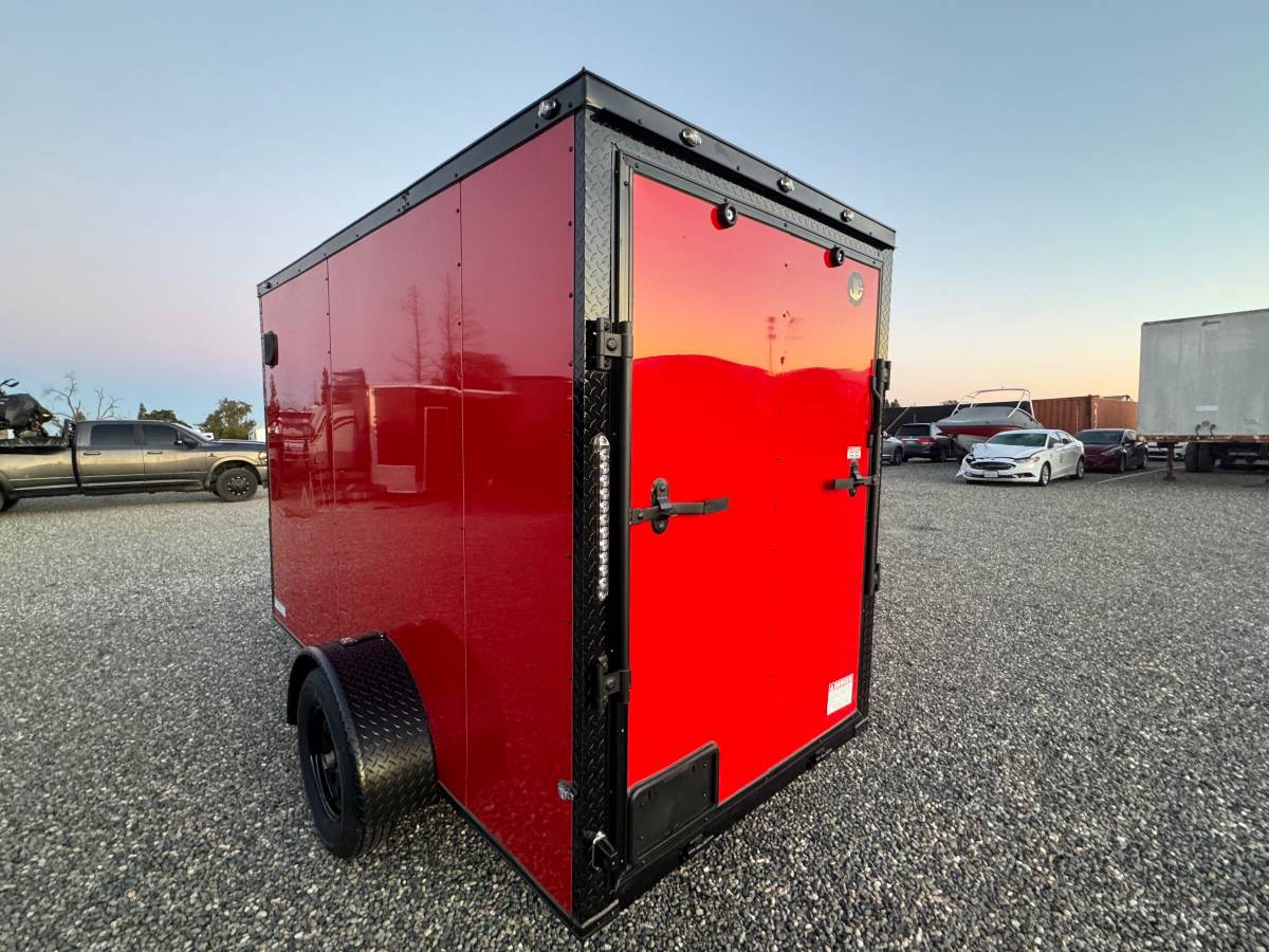 2024 J&C 5x10SA 6.3ft interior Enclosed Cargo Trailer - Pacific Cargo