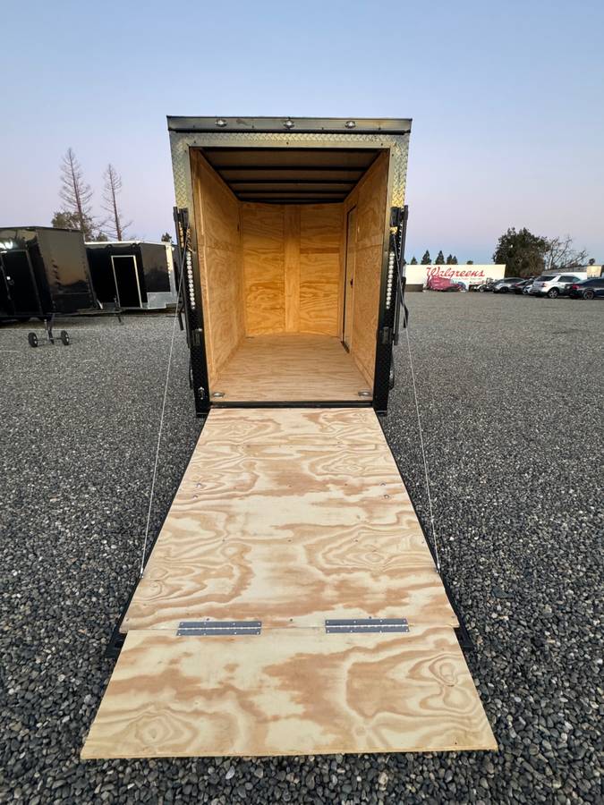 2024 J&C 5x10SA 6.3ft interior Enclosed Cargo Trailer - Pacific Cargo